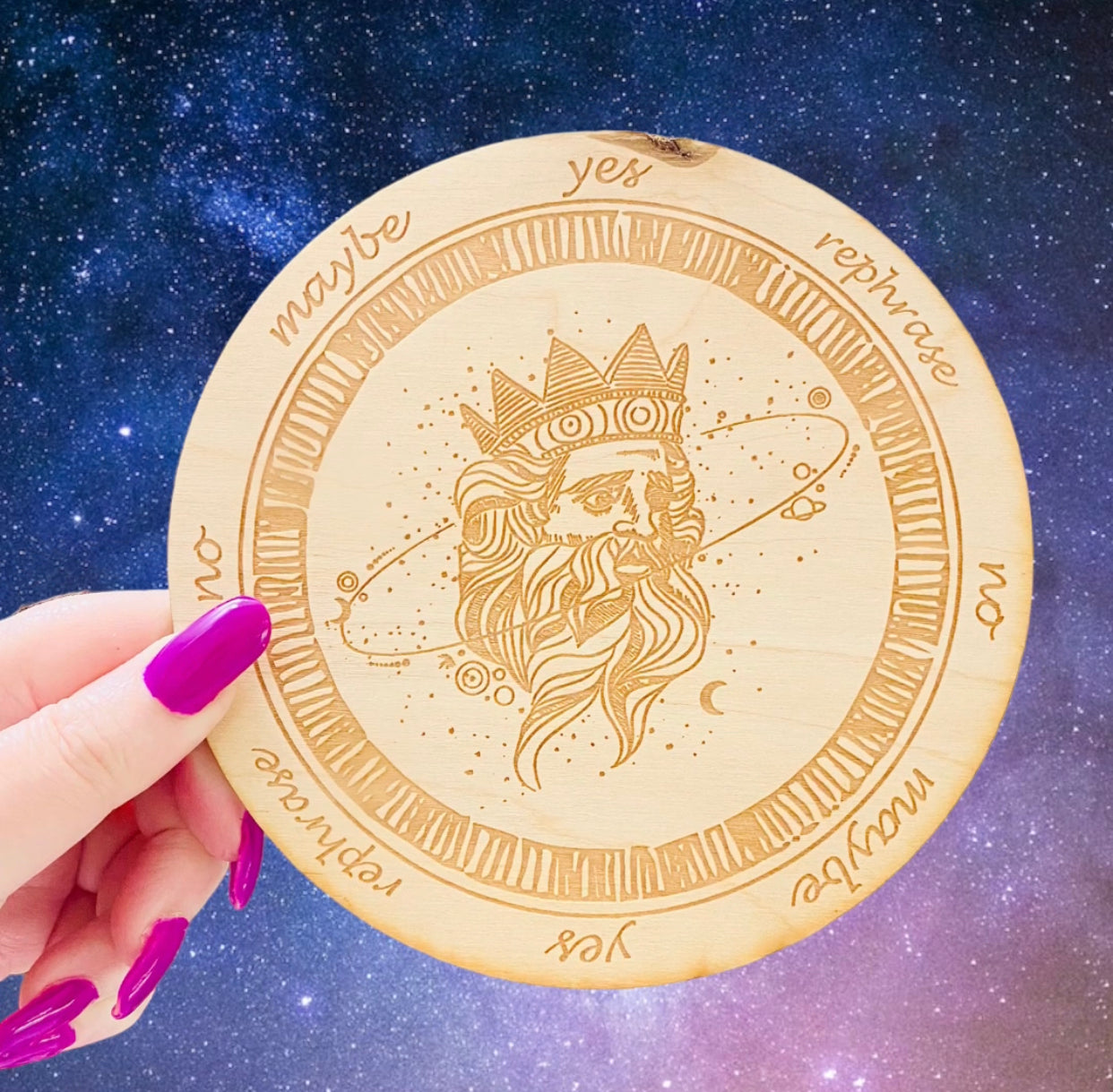 Cosmic God Pendulum Board – Spiritualbathsbylagypsy