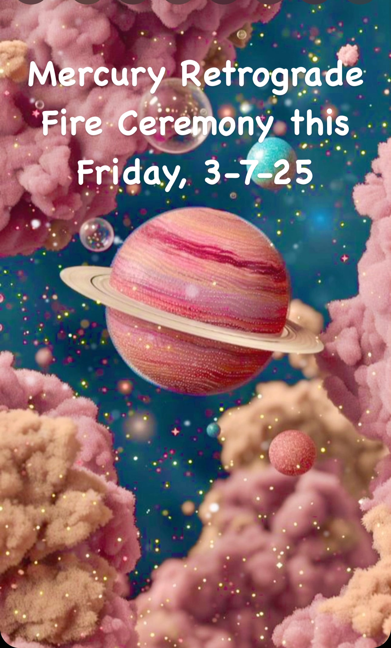 Mercury Retrograde Fire Ceremony Saturday, 3-8-25 – Spiritualbathsbylagypsy