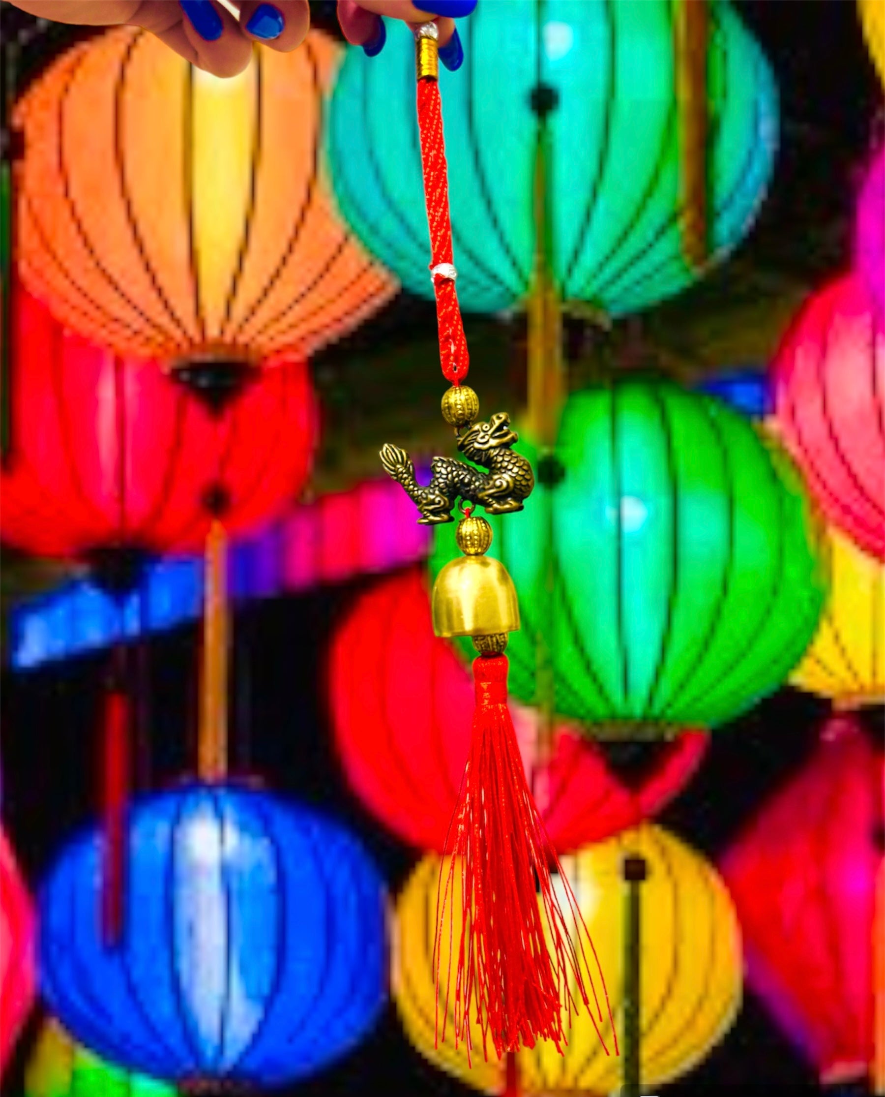 Gold Dragon Tassel – Spiritualbathsbylagypsy