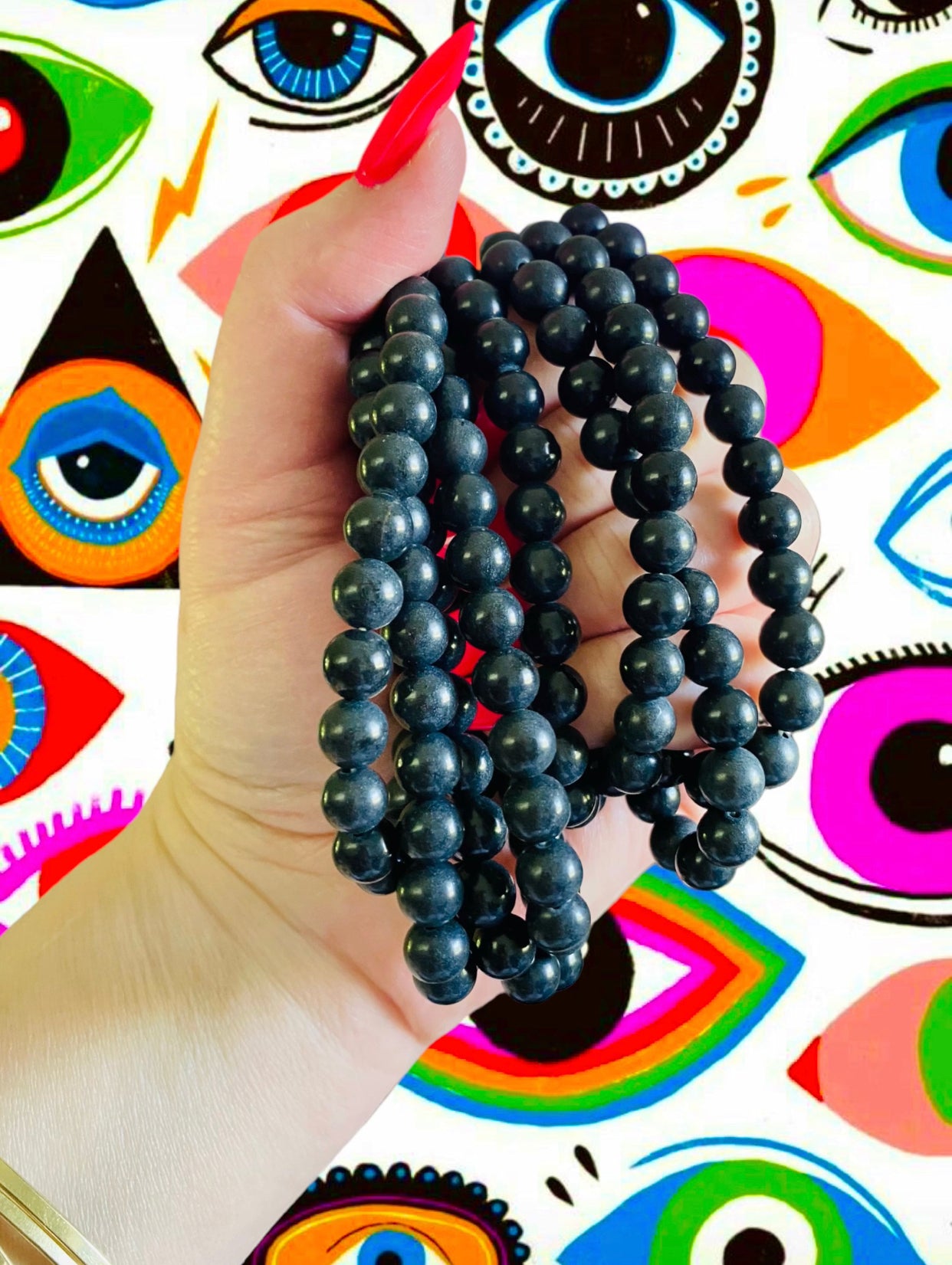 Azabache Bead Bracelet – Spiritualbathsbylagypsy