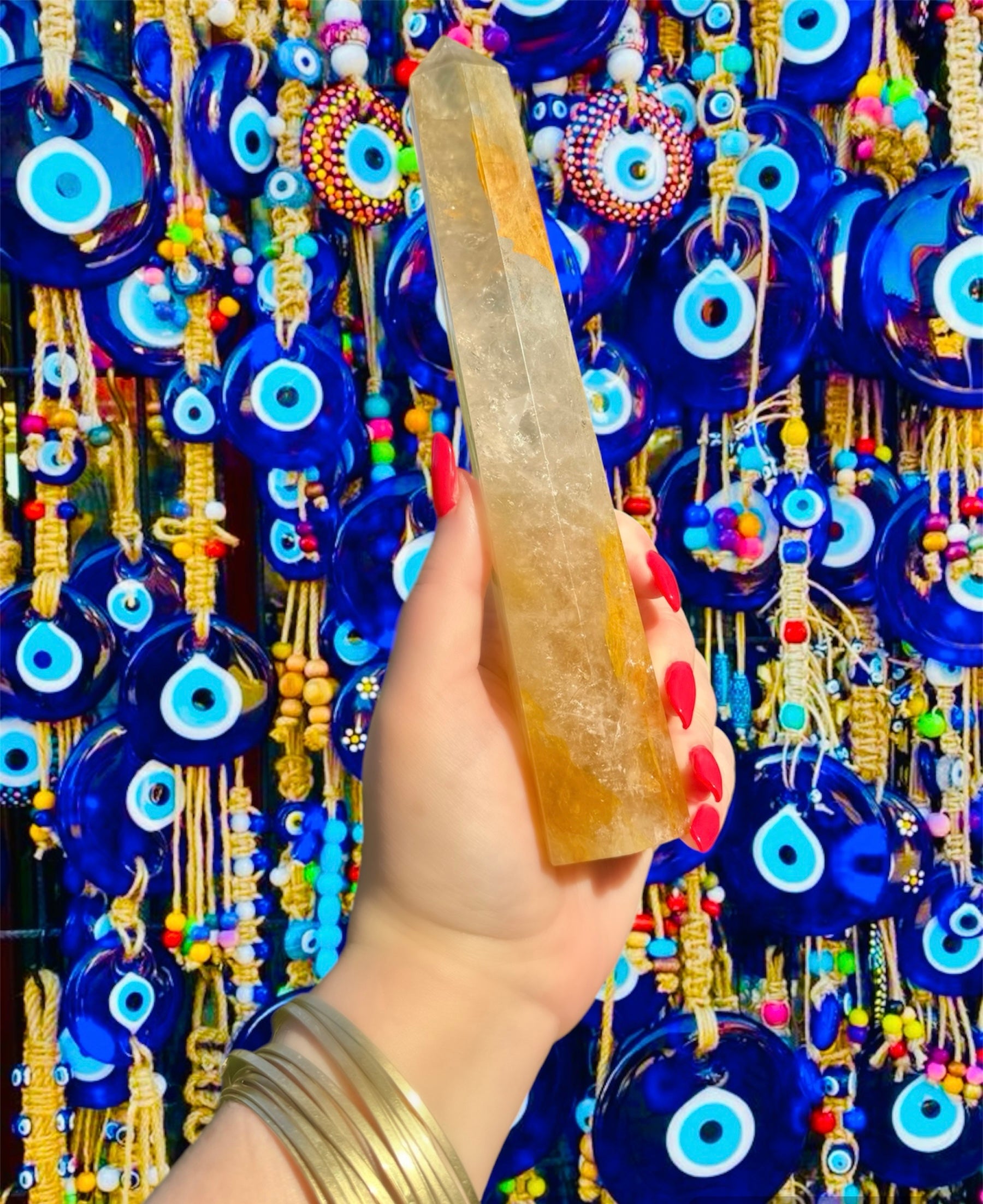 Large Golden Healer Point – Spiritualbathsbylagypsy