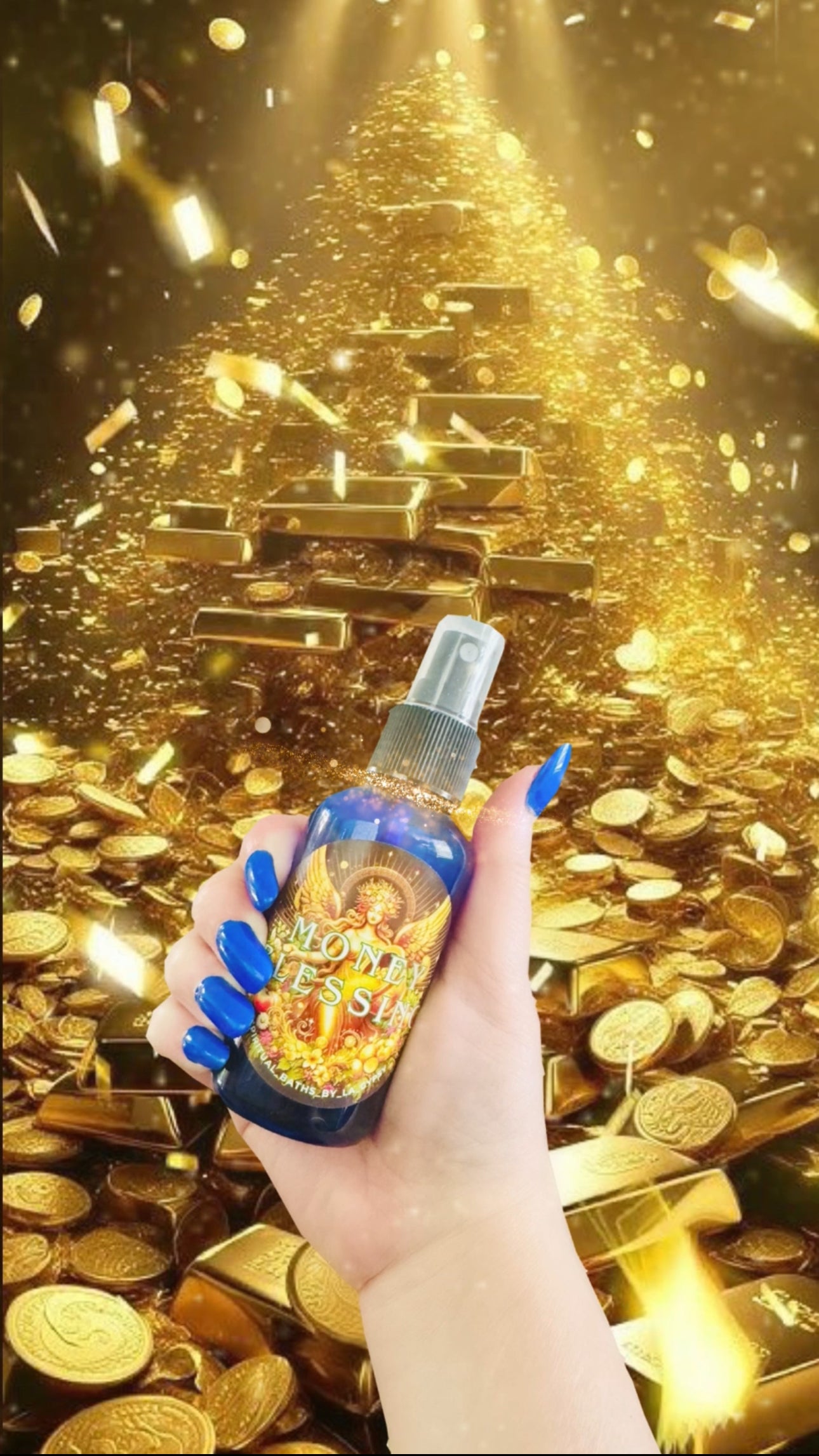 Money Blessing Spray – Spiritualbathsbylagypsy