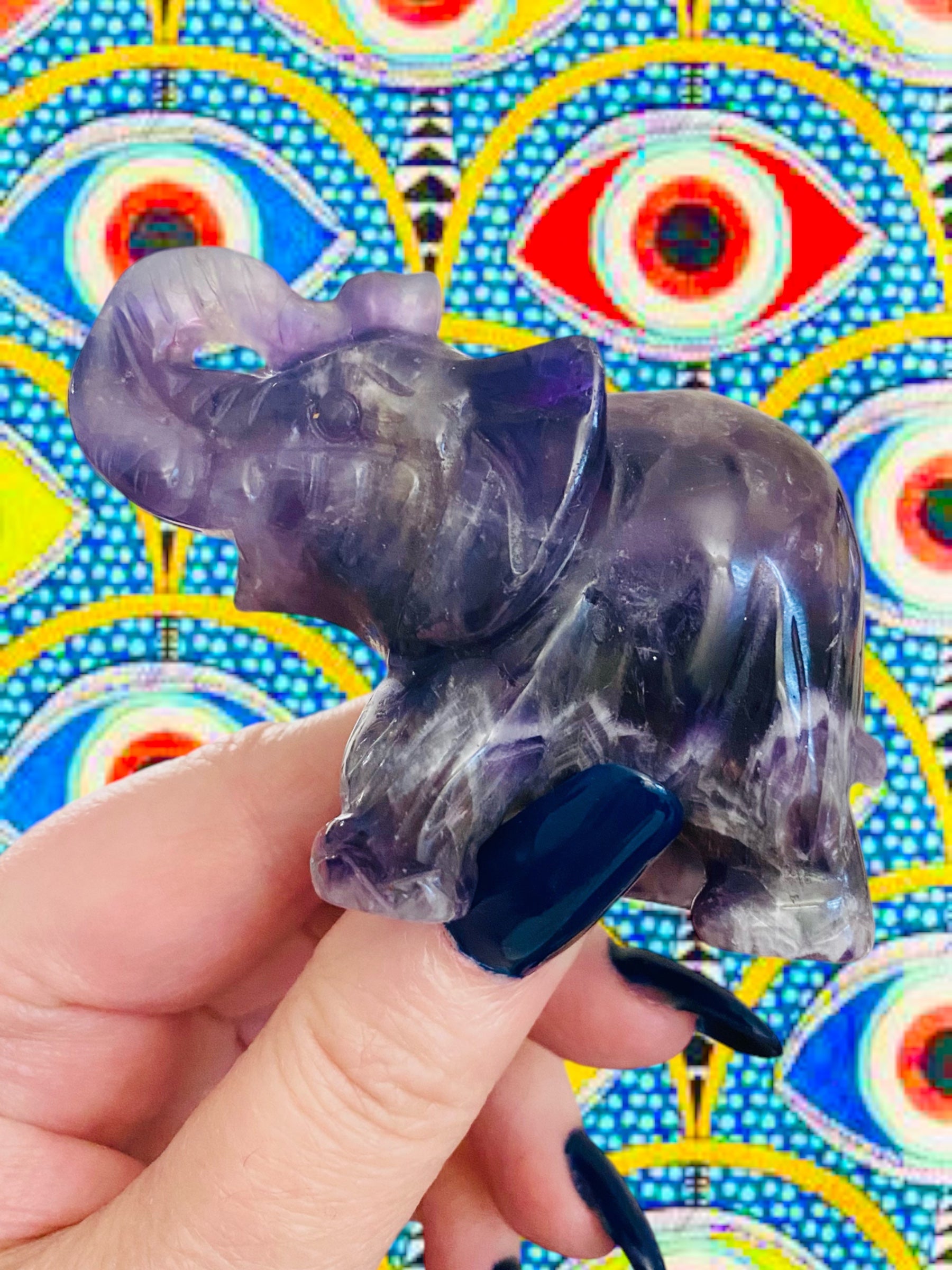 Amethyst Elephant – Spiritualbathsbylagypsy