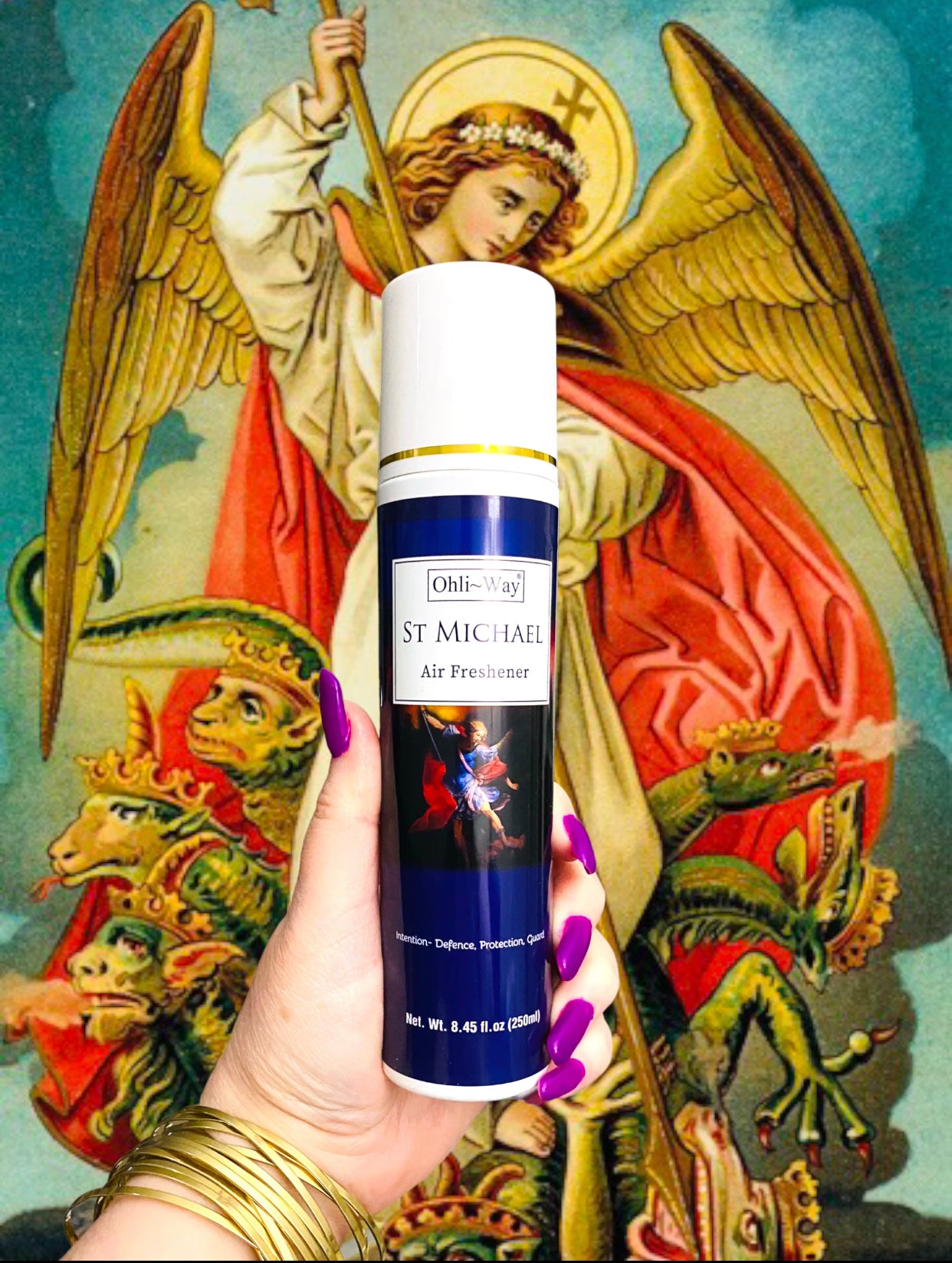 Saint Michael Air Freshener – Spiritualbathsbylagypsy