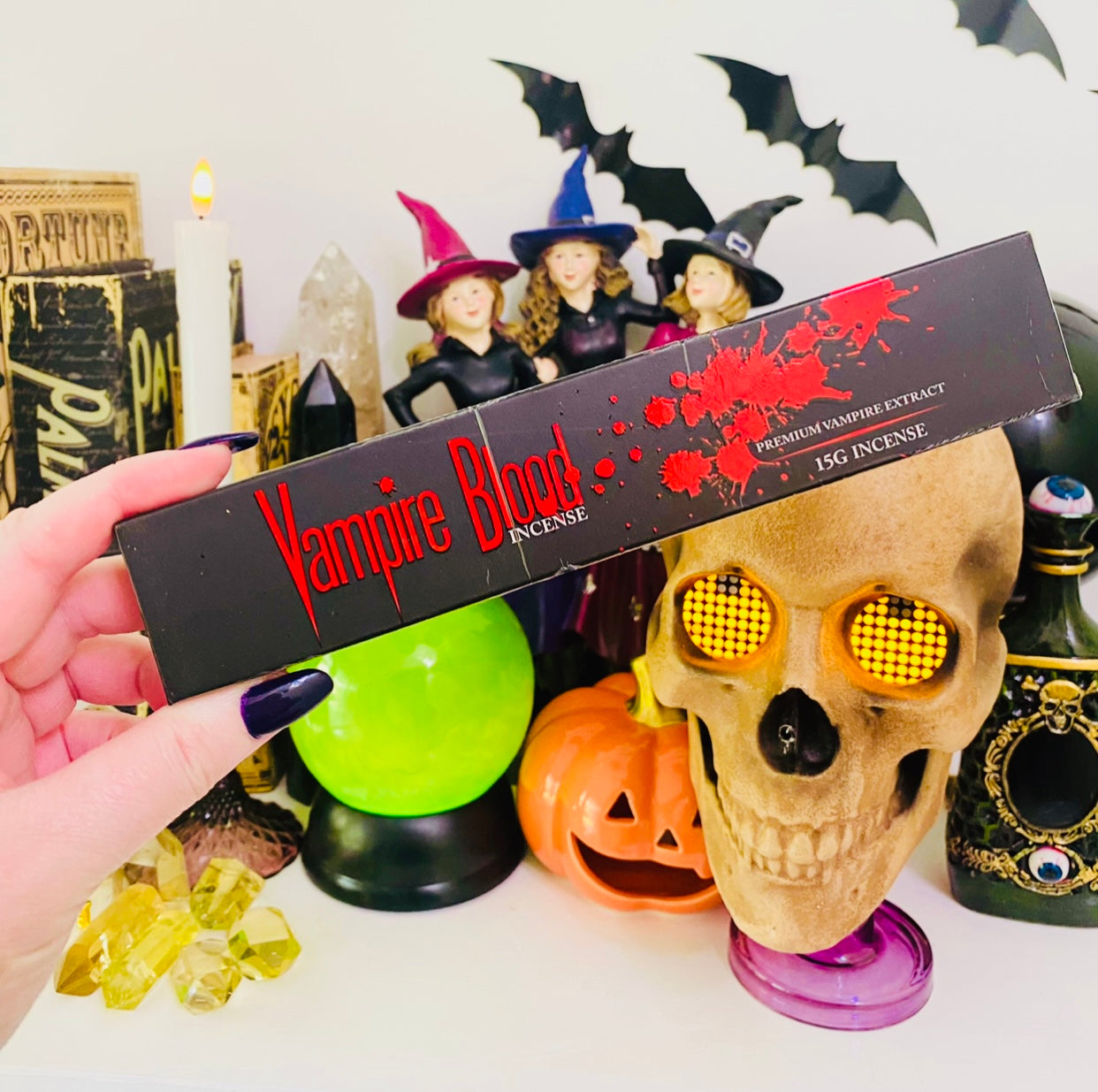 Vampire Blood Incense – Spiritualbathsbylagypsy