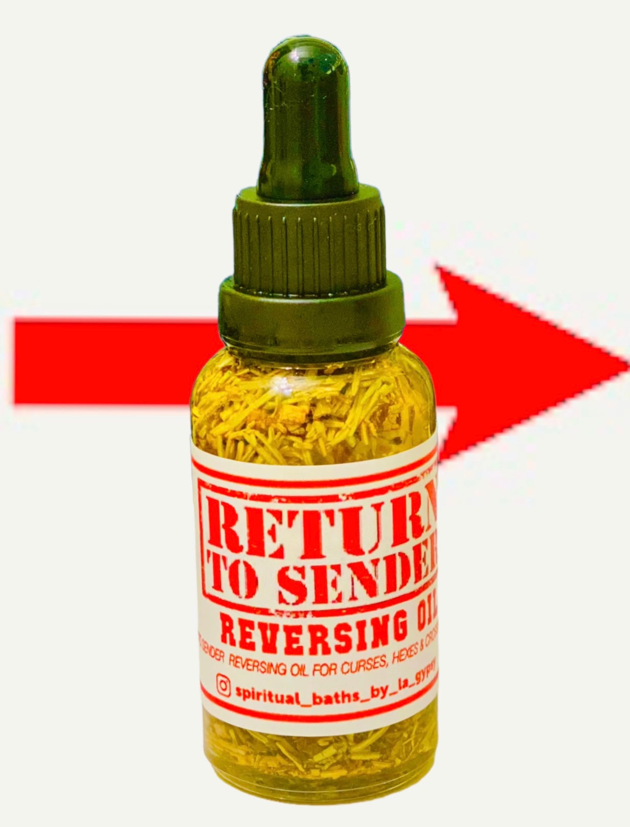 Return To Sender Oil – Spiritualbathsbylagypsy